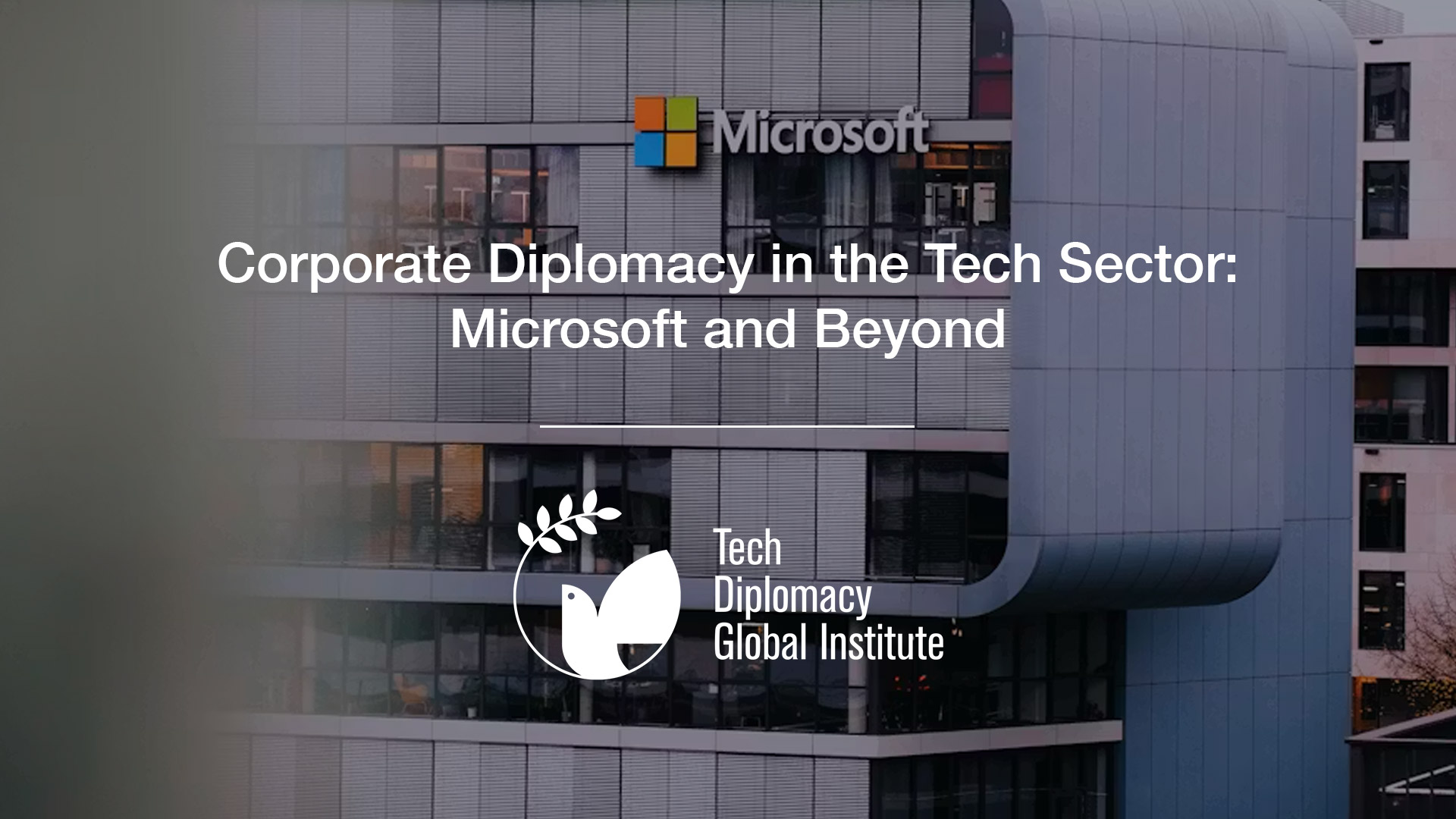 The Tech Diplomacy Global Institute